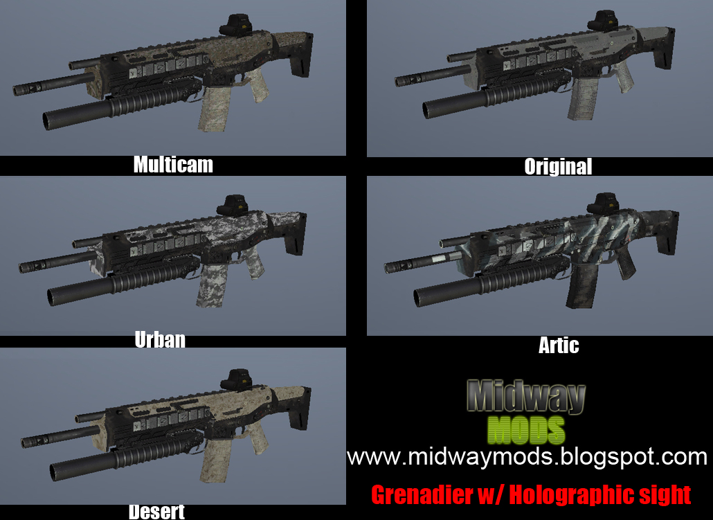 Midway Mods: [REL] Adaptive Combat Rifle (ACR) Pack - Grenadier ...