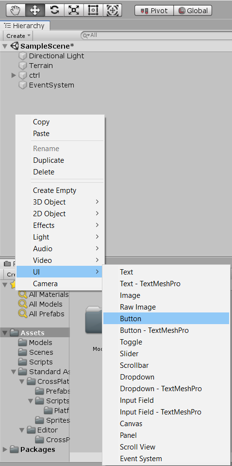 How to add a Virtual Button in an android game