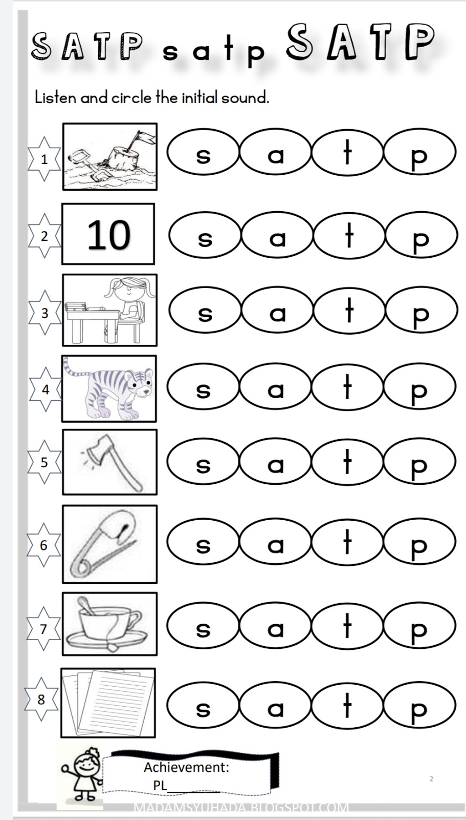 Madam Syuhada's Blog for SU PBS and PBD English Lesson: SATP phonics ...