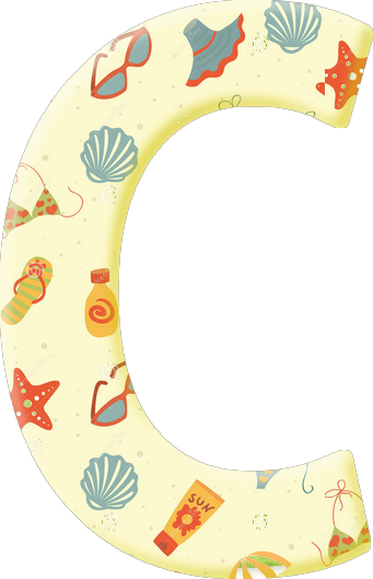 Abecedario de Verano. Summer Alphabet. - Oh my Alfabetos!