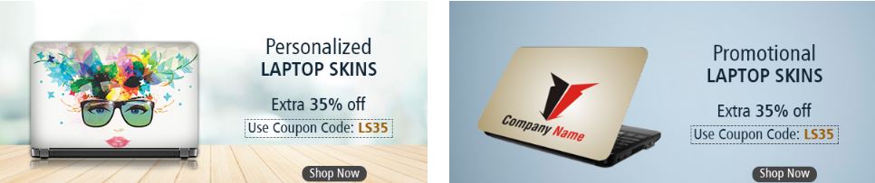 Show your creativity on your laptop with personalized laptop skins