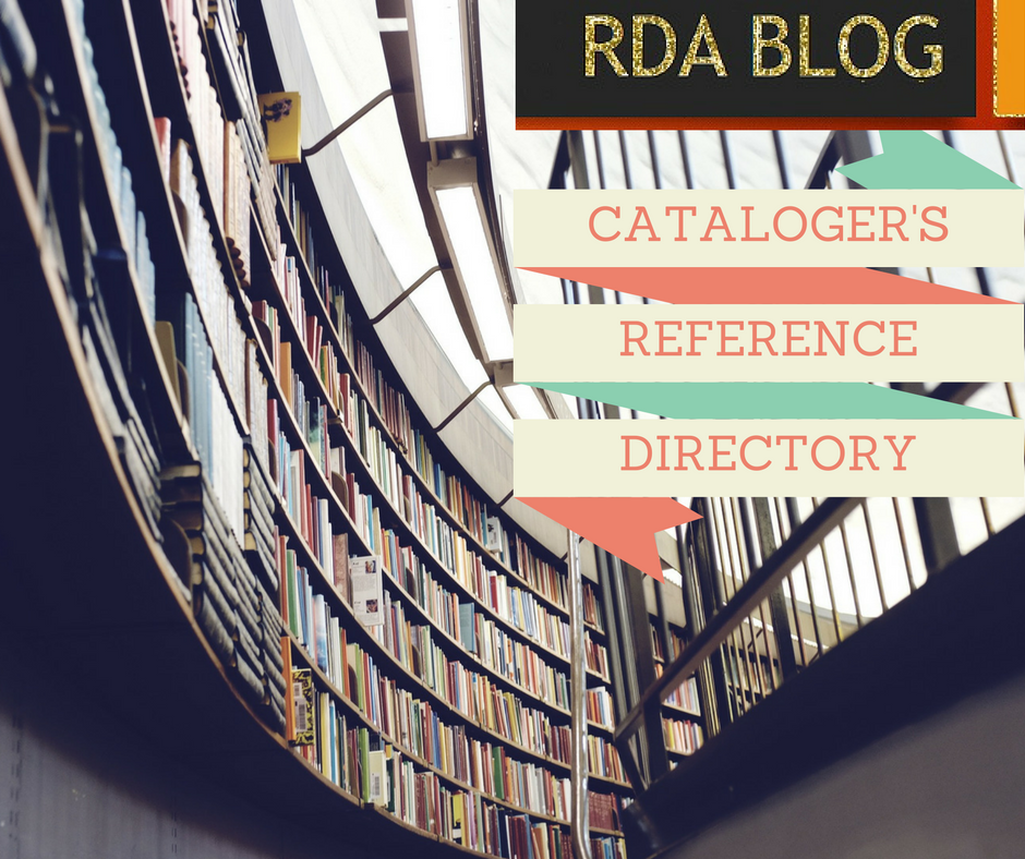 Cataloger's Reference Directory
