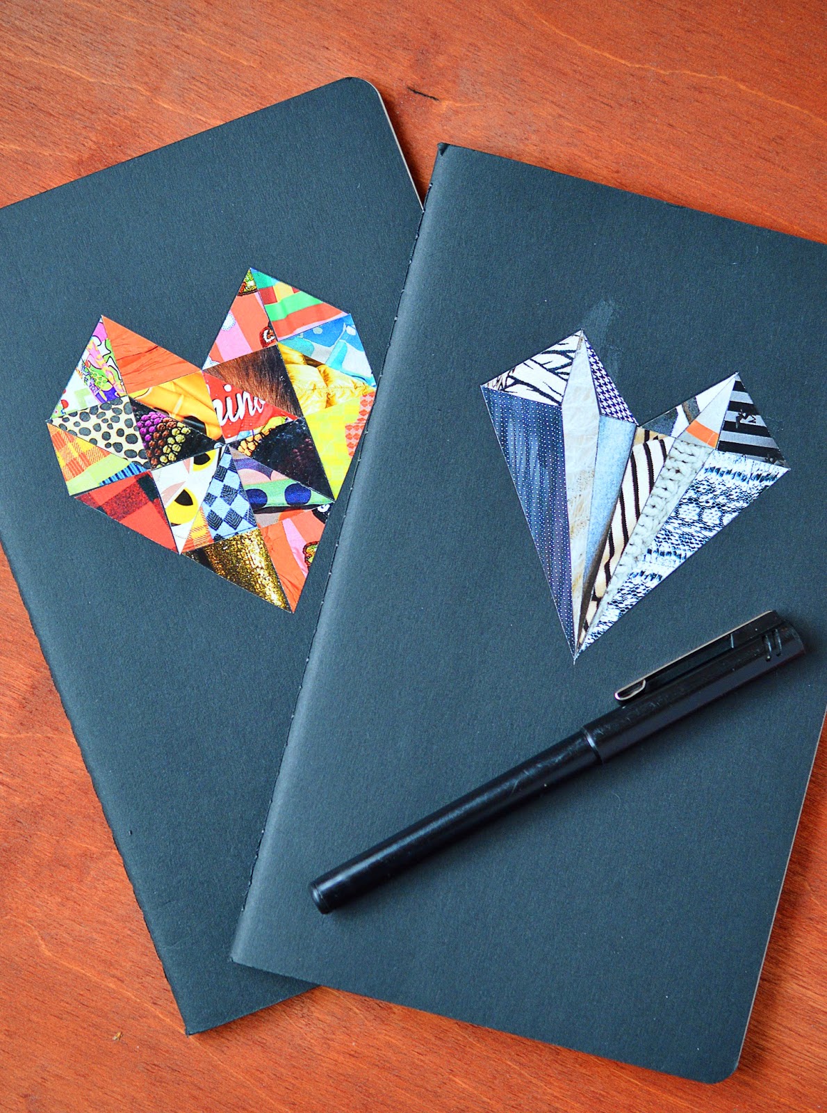 Fashion Magazine Collage DIY NOTEBOOK COVER Motte fashion-magazine-collage-diy-notebook-cover-motte
