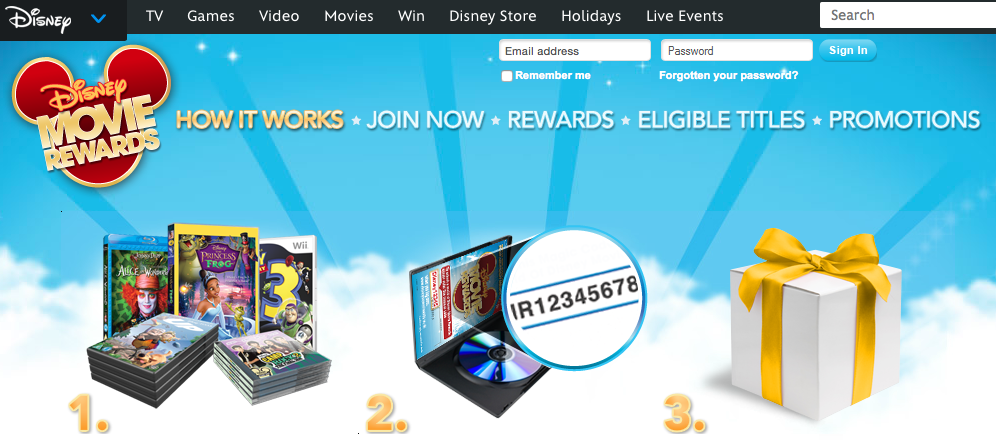 Disney Downtime: A Guide to Disney Movie Rewards