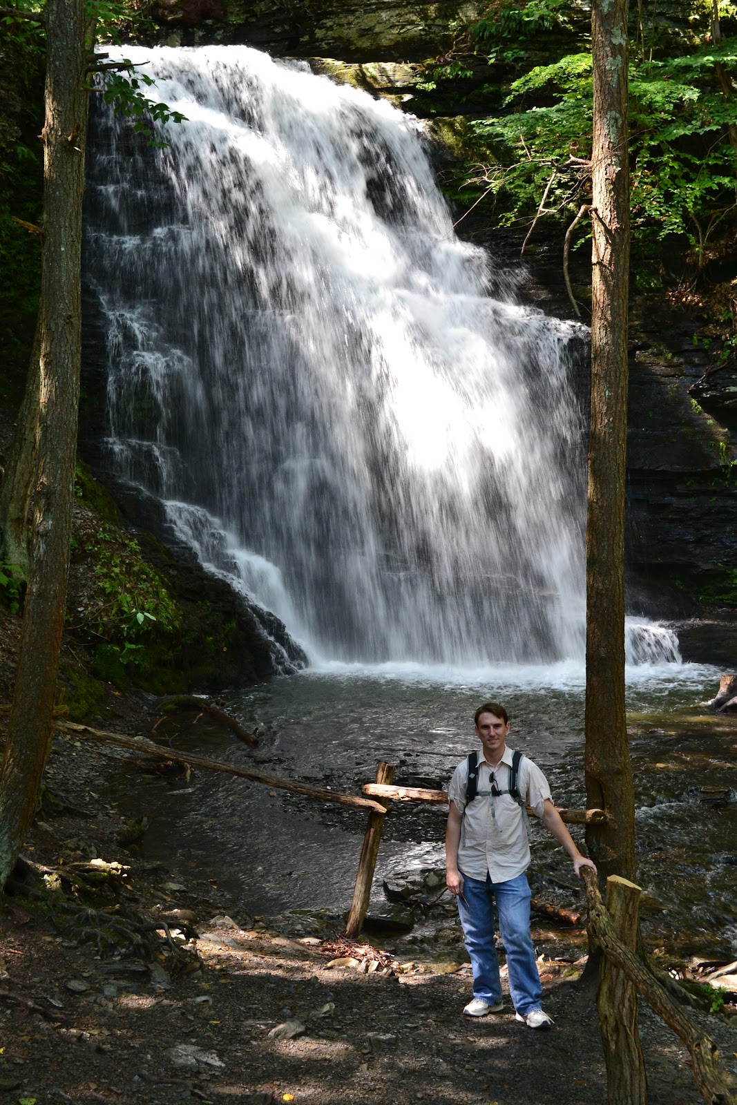 Nanda & Nathan The Travellers: Bushkill Falls -- The Niagara of ...