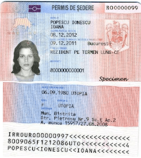 Juridico - Legislative: Viza de ședere pe tertitoriul României