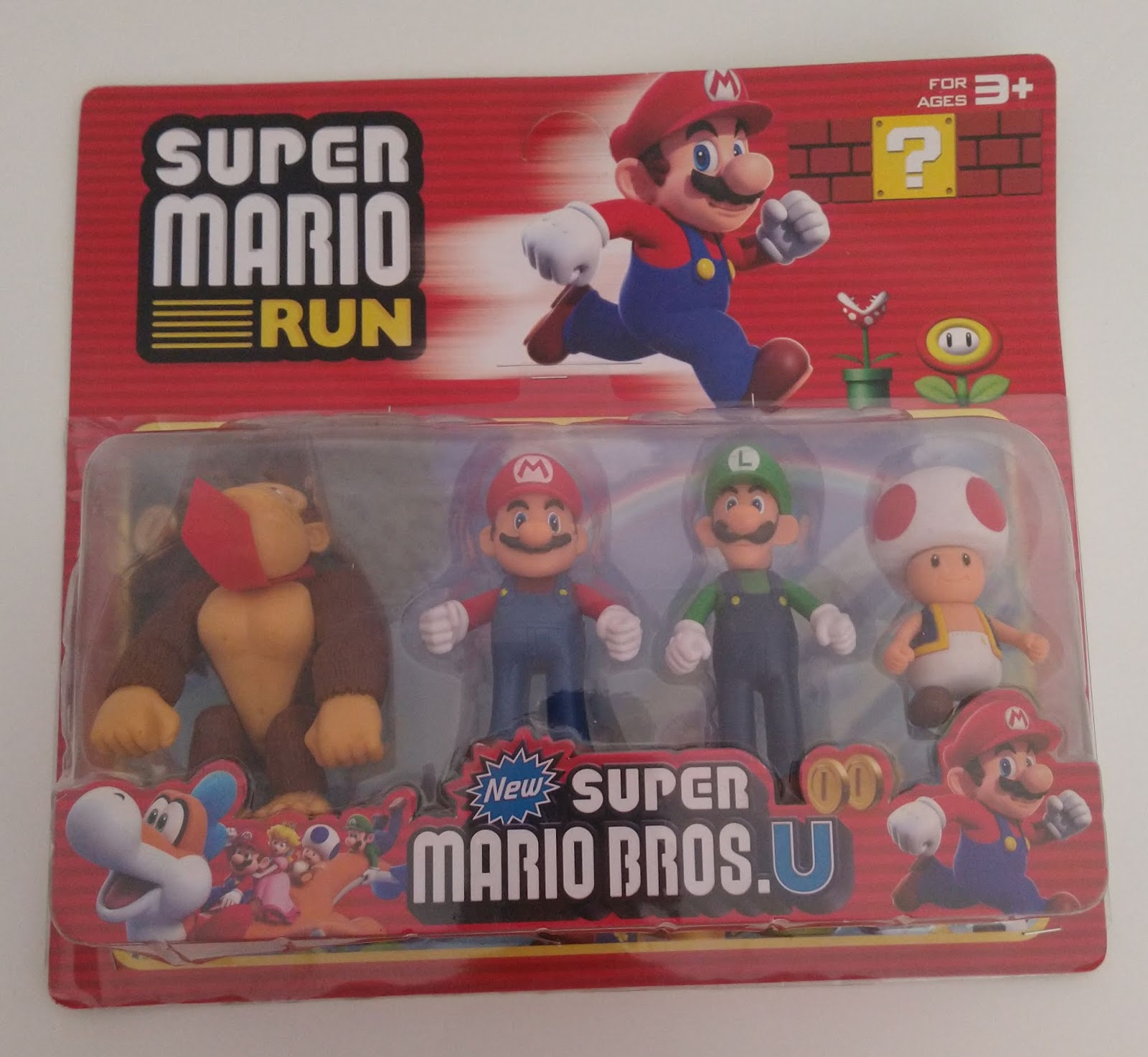 O DIÁRIO DE UM COLECIONADOR: KIT COM 4 BONECOS SUPER MÁRIO (BOOTLEG)