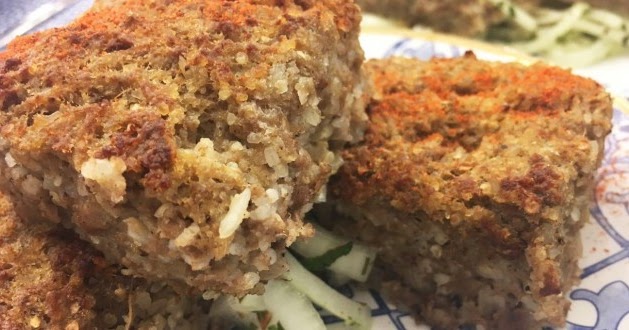 Receta de Quipe o Quibé sin gluten - Recetas Dominicanas