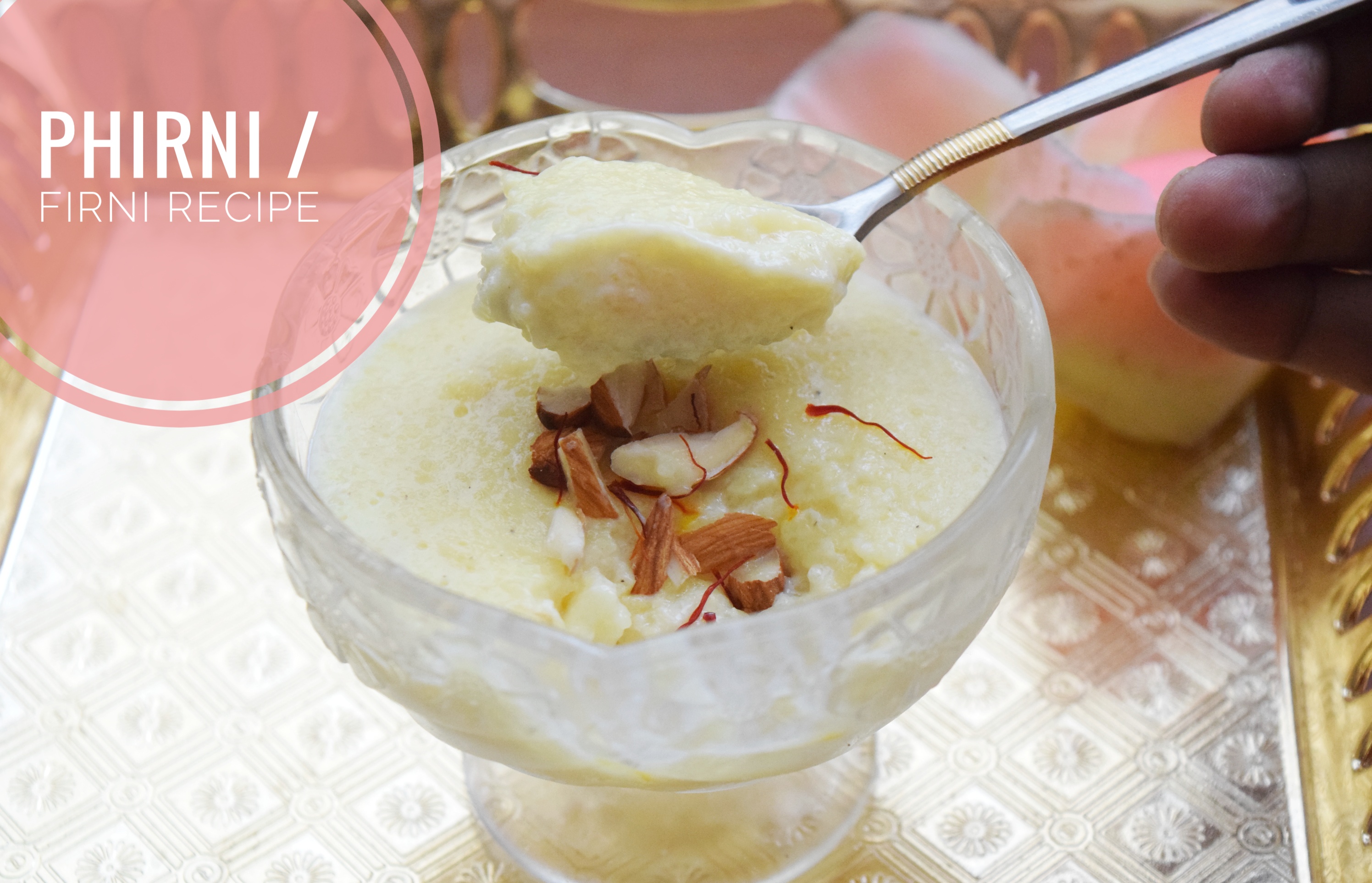 Poornima's Cook Book: Phirni / Firni / Rice Pudding