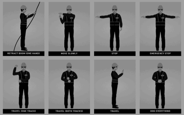 Perintah Dasar Rigging Hand Signal