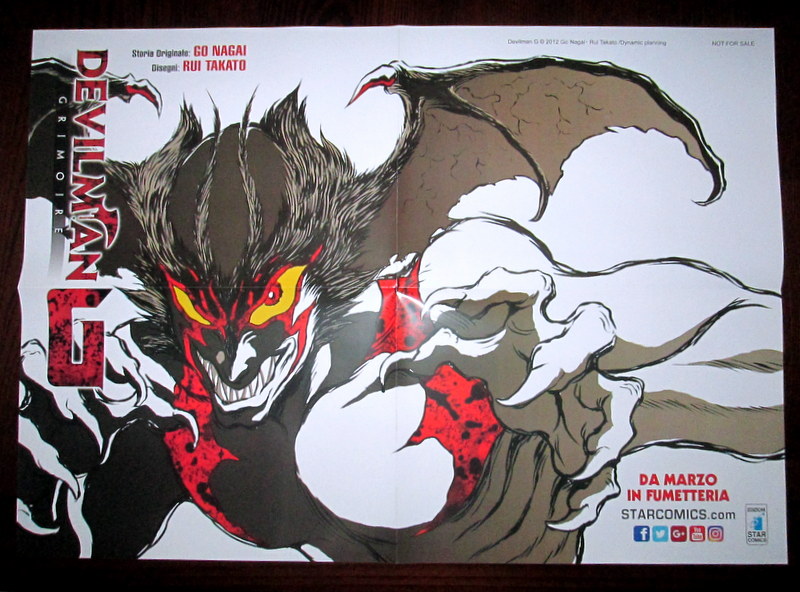 GO NAGAI FAN CLUB ITALY: Kabuto Blog: Go Manga: Devilman G - Grimoire 1 ...