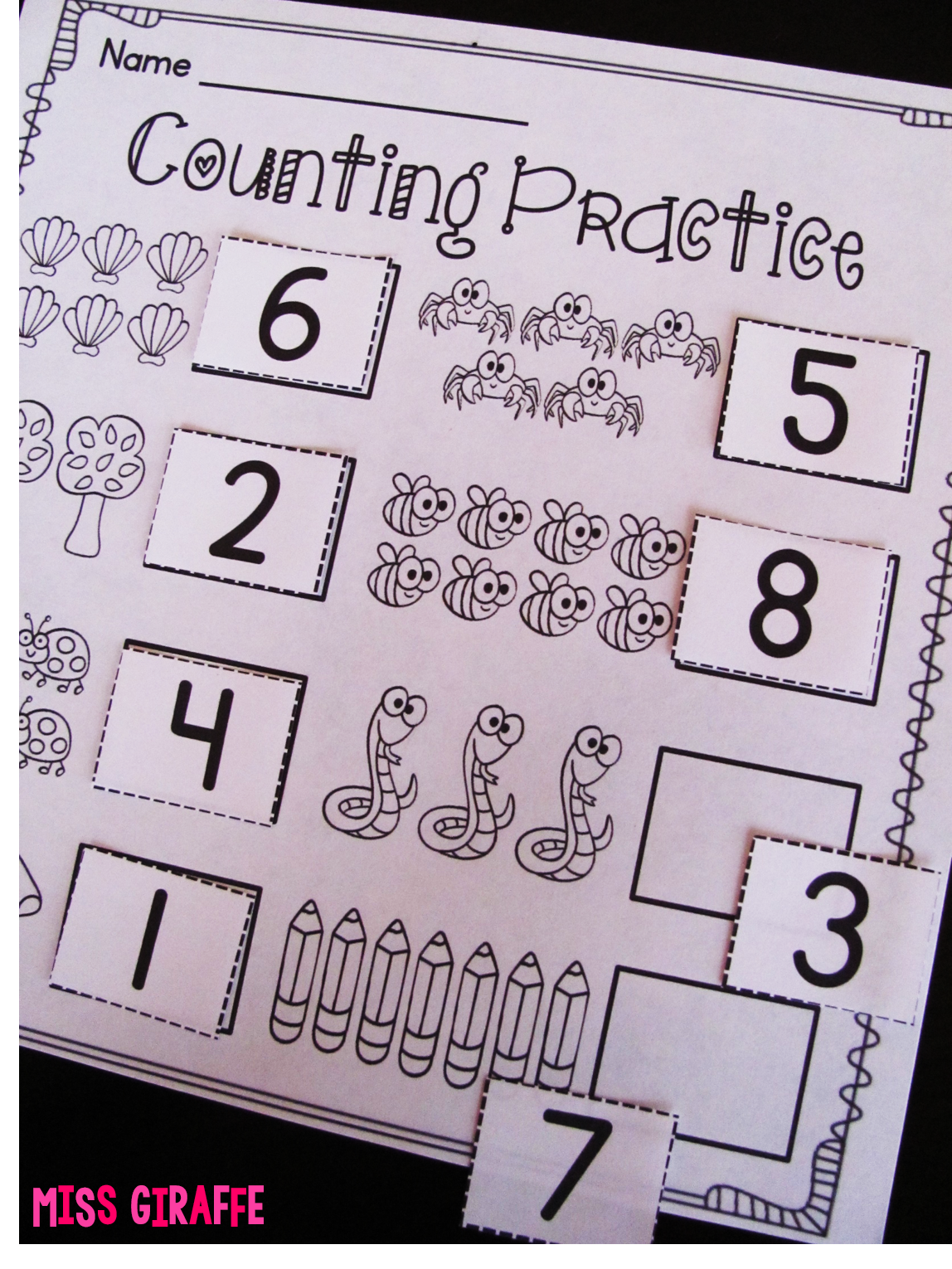 Miss Giraffe's Class: Building Number Sense in First Grade
