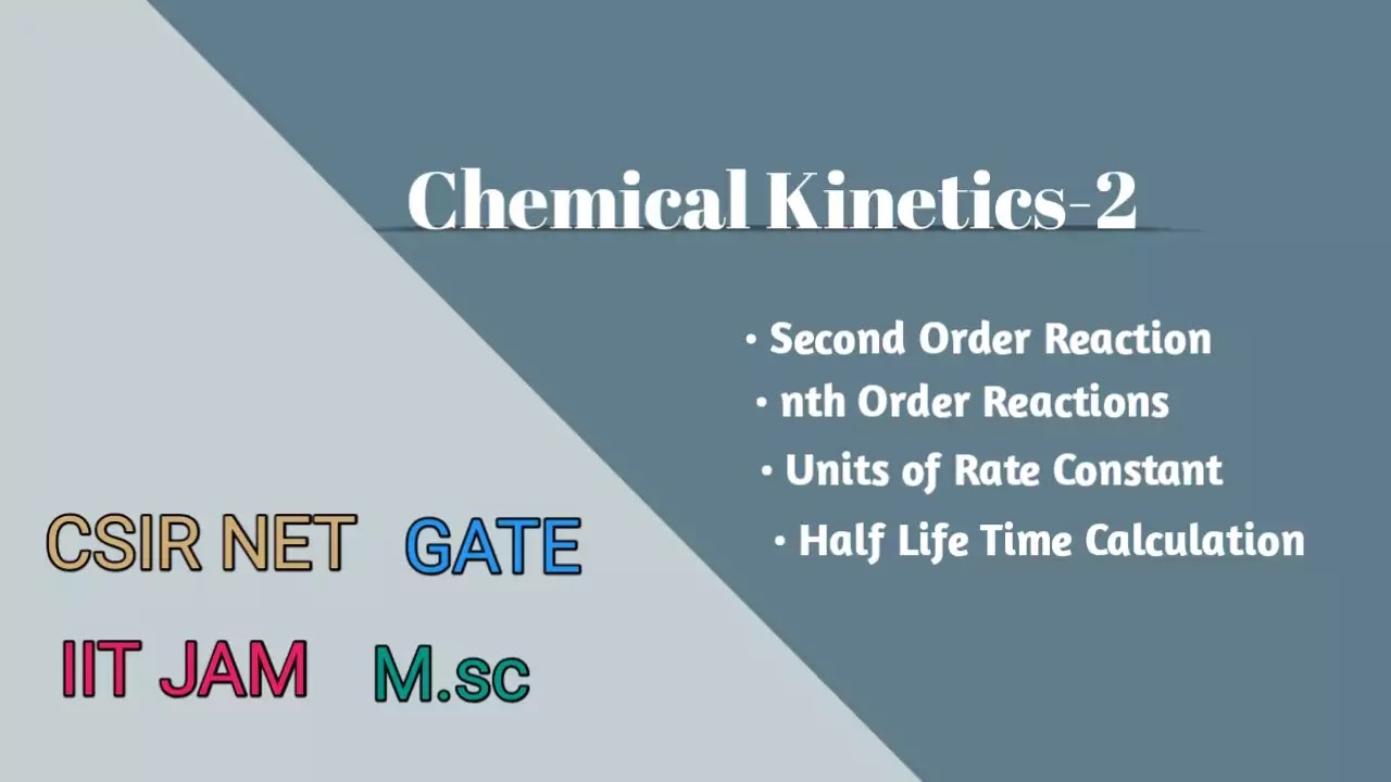Chemical Kinetics Rate Law Second Order And Nth Order Reaction Chem chemical-kinetics-rate-law-second-order-and-nth-order-reaction-chem
