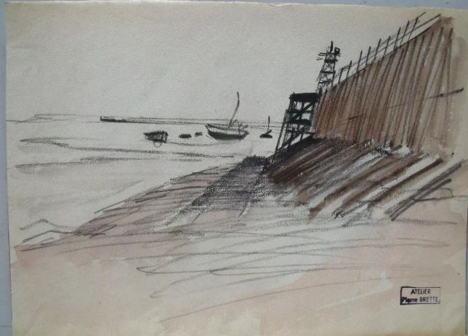 historic-marine-france: BRETTE Pierre 1905-1961 peintre officiel de la ...