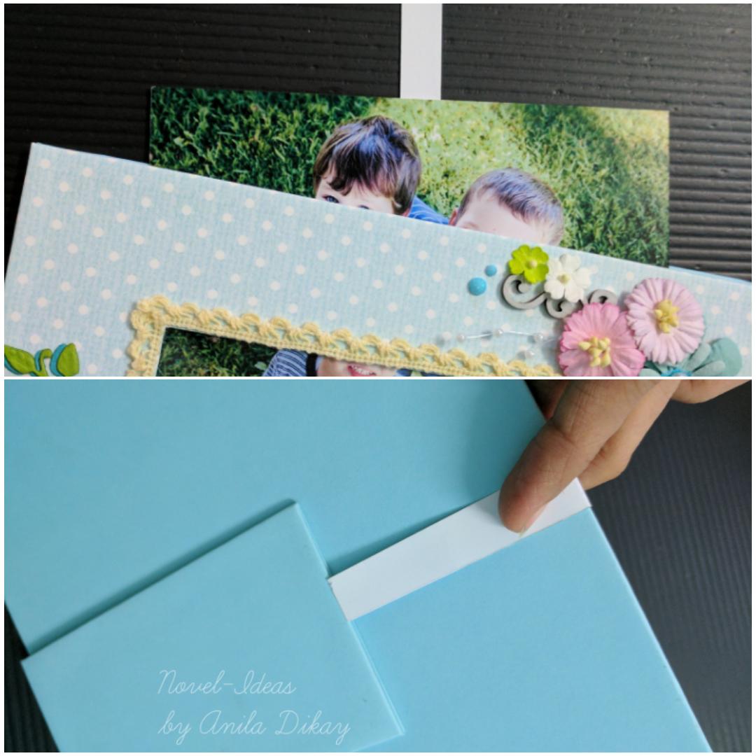 Welcome to Rainbow Craftykari Blog: Photo frame Tutorial by DT Anila