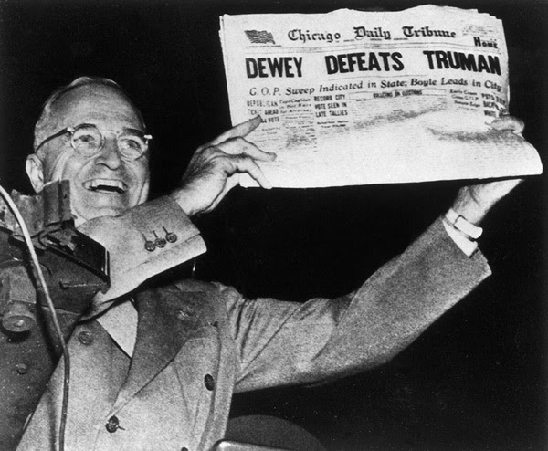 The Turner Report: Seventy-two years ago today: Harry Truman scores ...