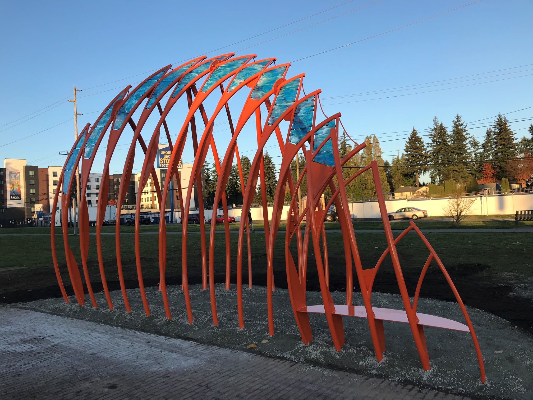 Shoreline Area News: Public Art: Shoreline Soundshell Internatural Station