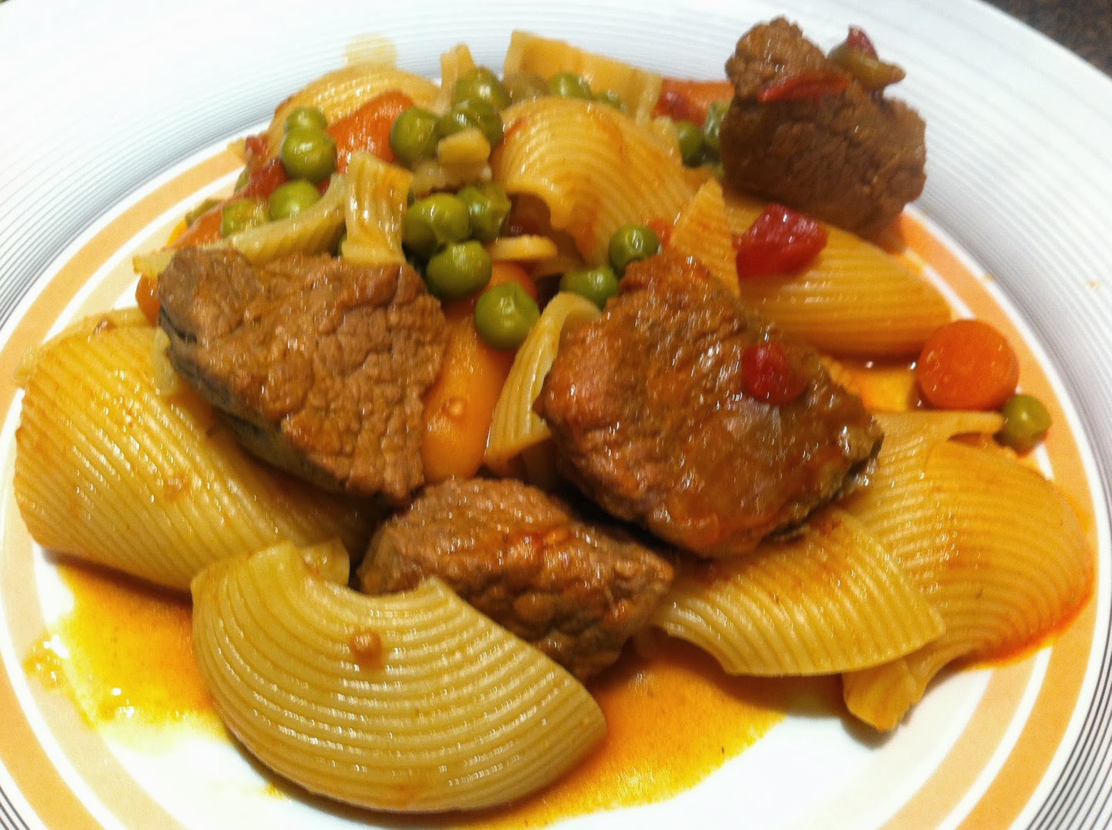 Seasons in the Air: Vitela estufada com conchas