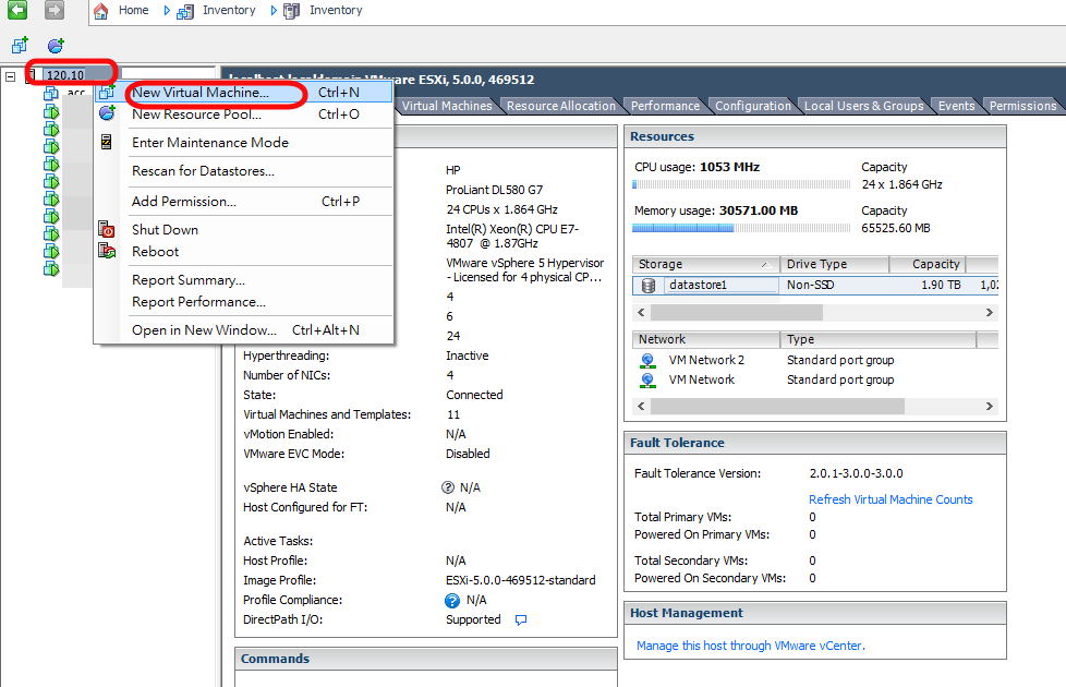 資研社: 在VMWare ESxi 中如何安裝新的Guest OS(以CentOS為例)