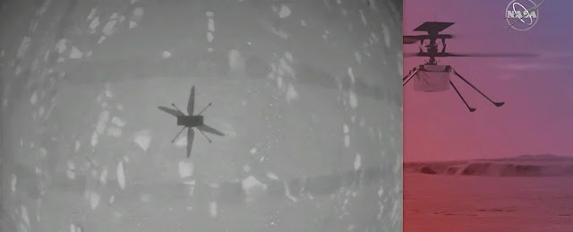 El Ingenuity De La NASA Hace Historia Al Realizar Su Primer Vuelo En Marte