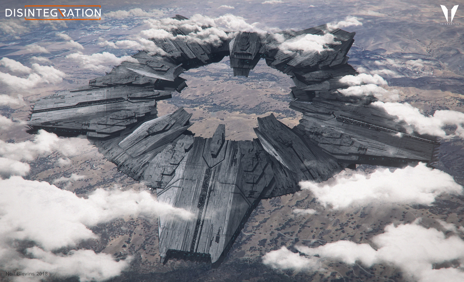 Neil Blevins' Blog: Disintegration Art Drop #1