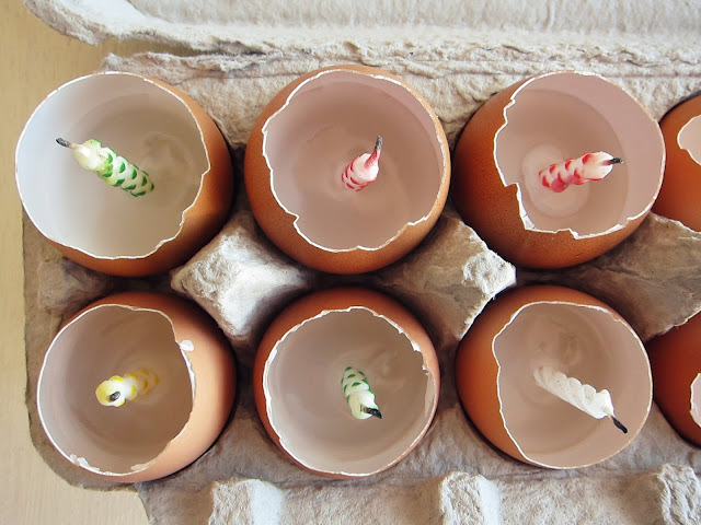 ECO MONSTER: Egg Shell Candle Tutorial