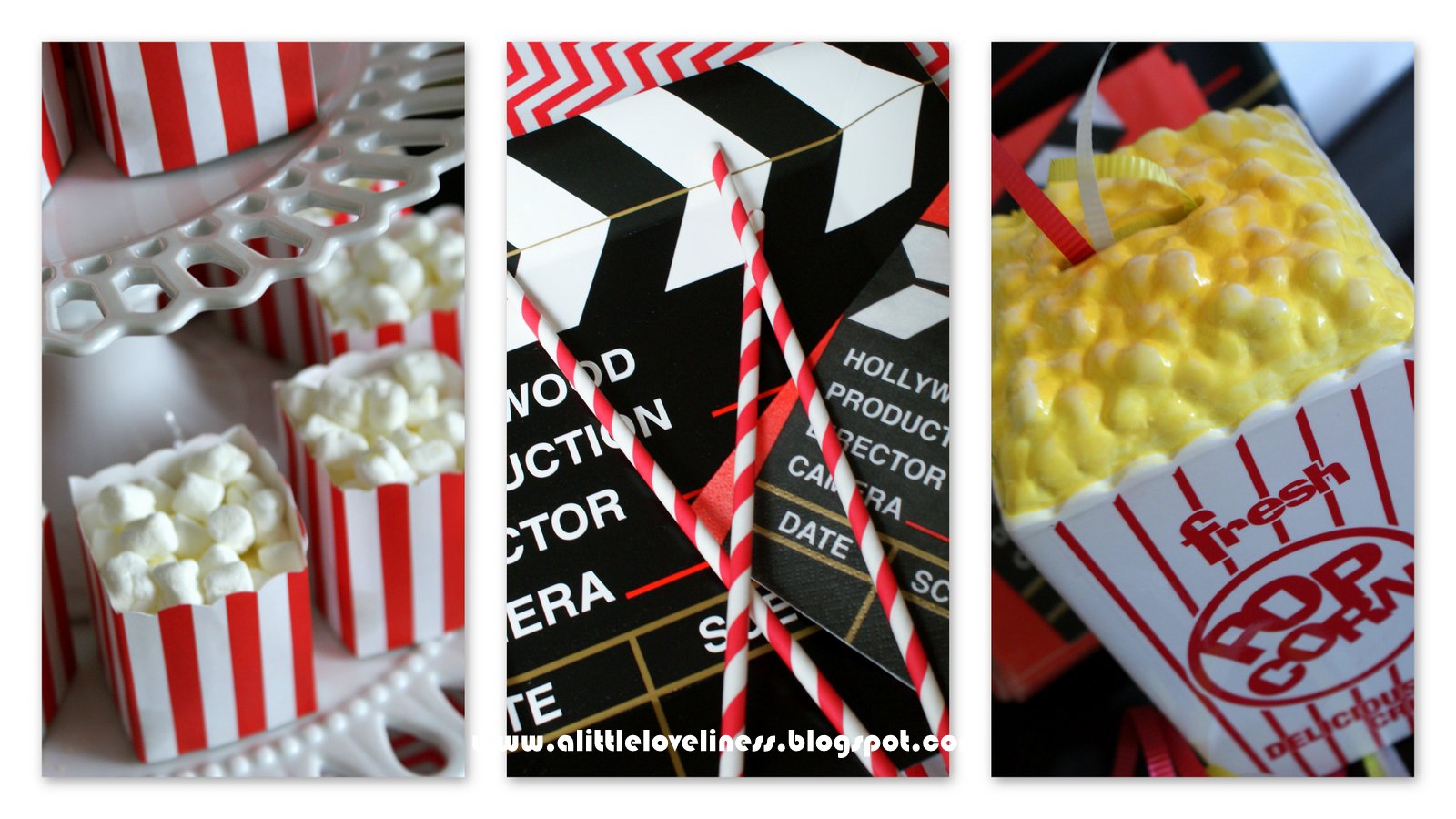 A Little Loveliness: Christian's Popcorn Movie Party