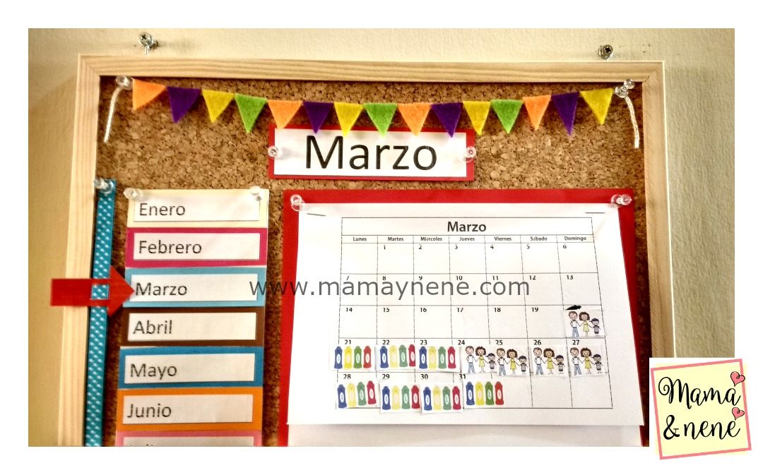 El Primer Calendario de mi nenito | Mamá y nené - Maternidad y recursos ...