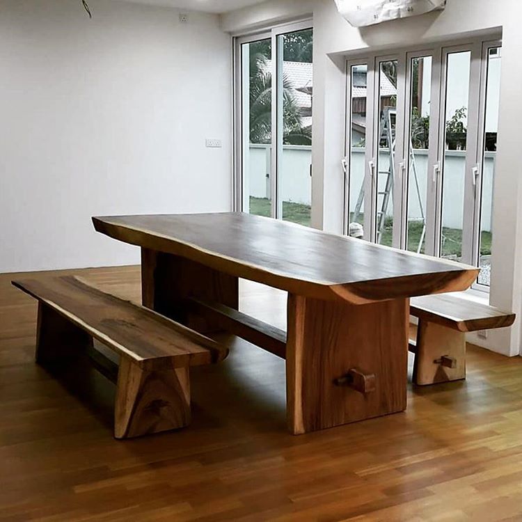 Dining table trembesi wood - Trembesi wood: Dining table trembesi wood