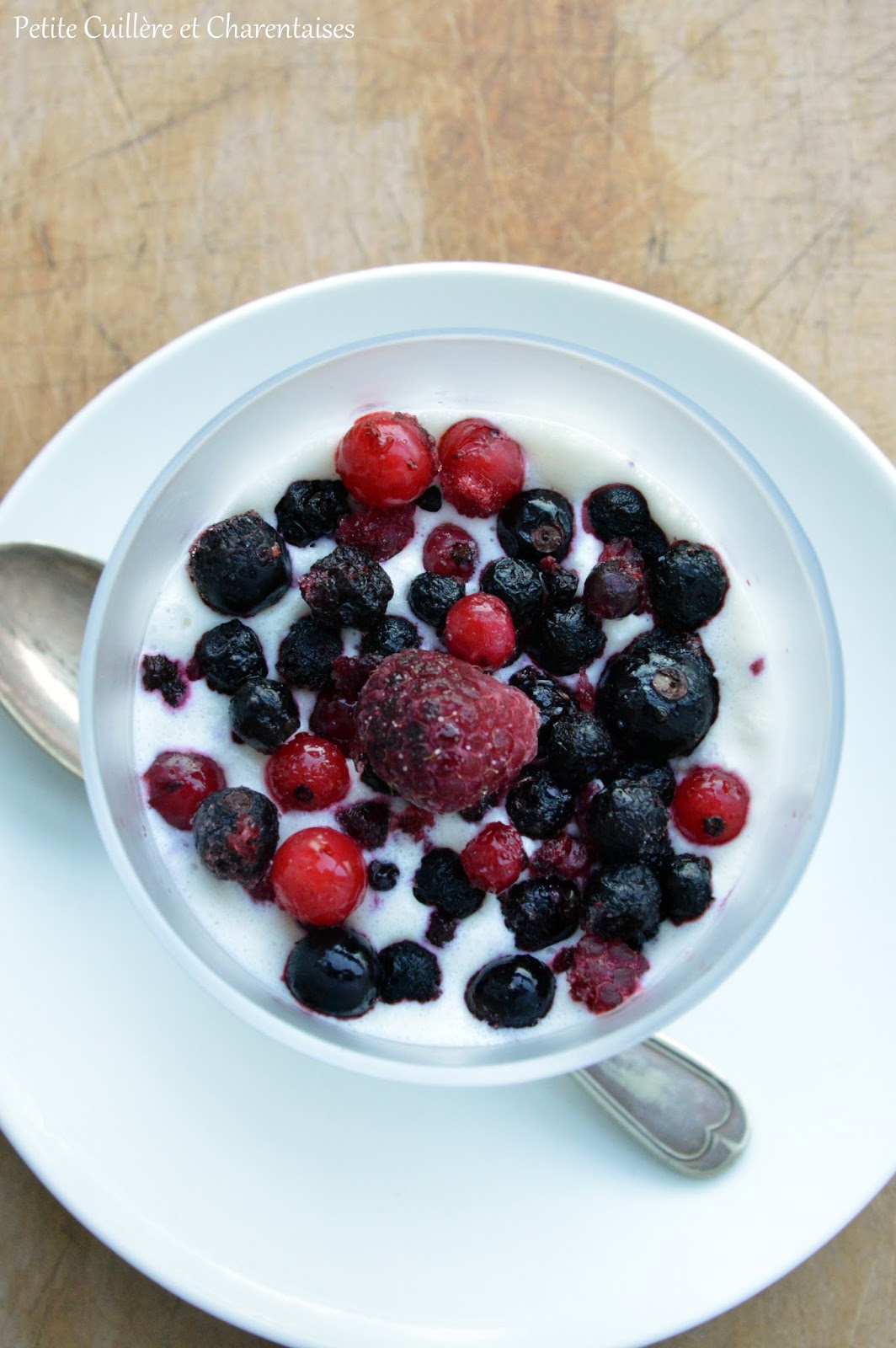 Petite Cuillère et Charentaises: Coupe givrée Mascarpone et Fruits rouges