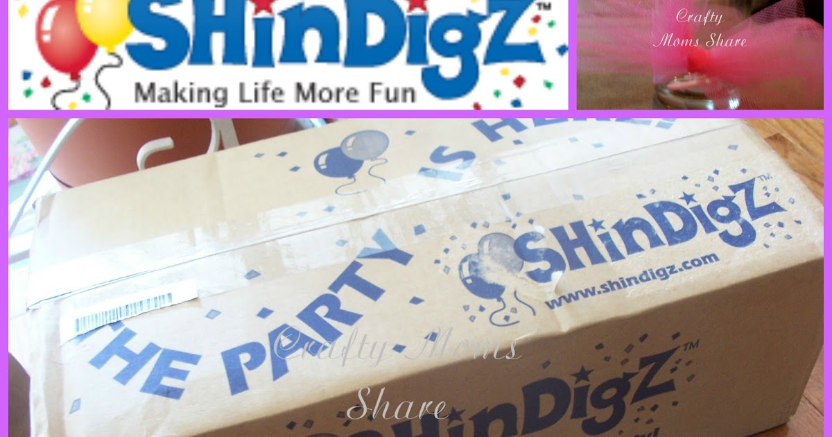 Crafty Moms Share: Shindigz Party Supplies & DYI Ideas Review