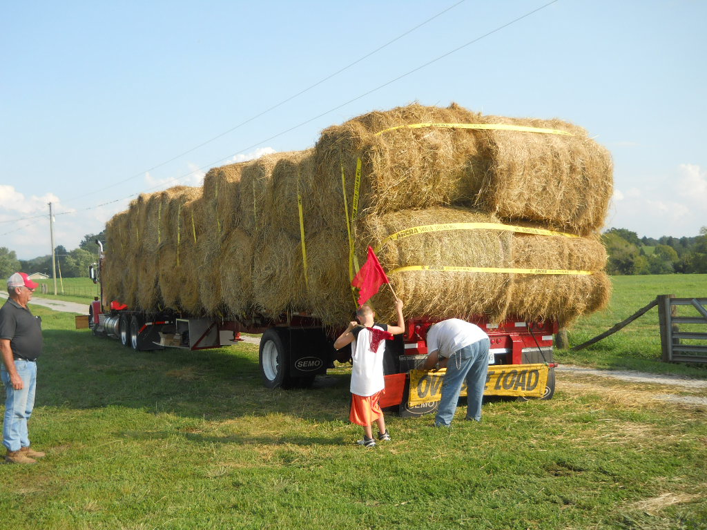 First Contact Logistics: When It Comes To Moving Hay!
