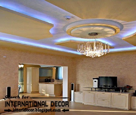 15 Modern pop false ceiling designs ideas 2017 for living room
