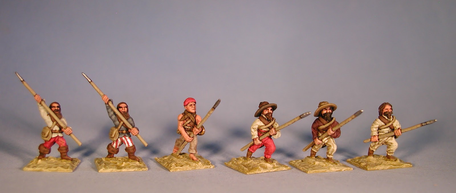 One of My Men Became Restless: 15mm Grumpy Miniatures Pirates