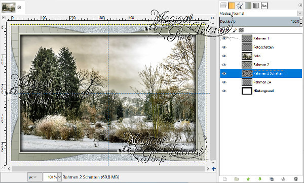Magical Gimp-Tutorial: Gimp Tutorial "Winter impressions"