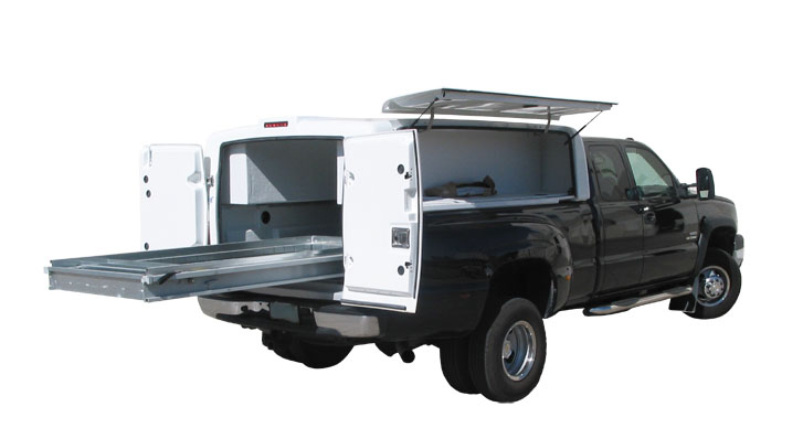 Transferable Slip-On Work Truck Bodies For Standard Pickup Trucks ...