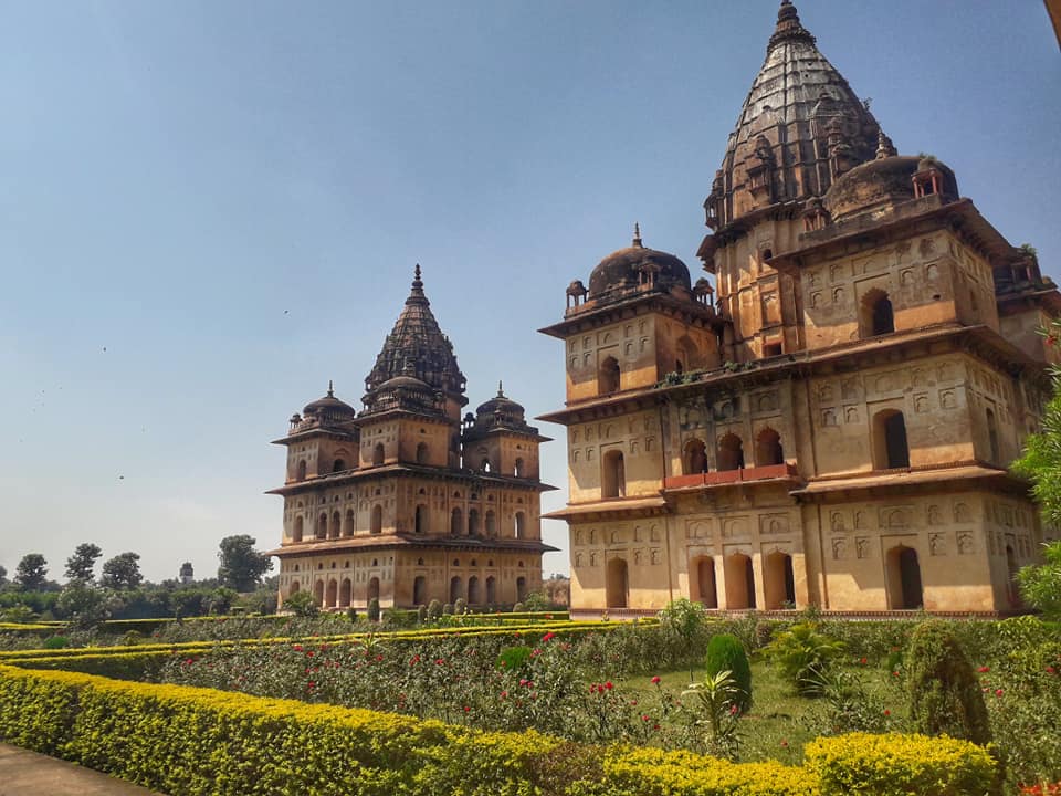 Admiring the Fine Architecture of the Chhatris of Orchha | India ...