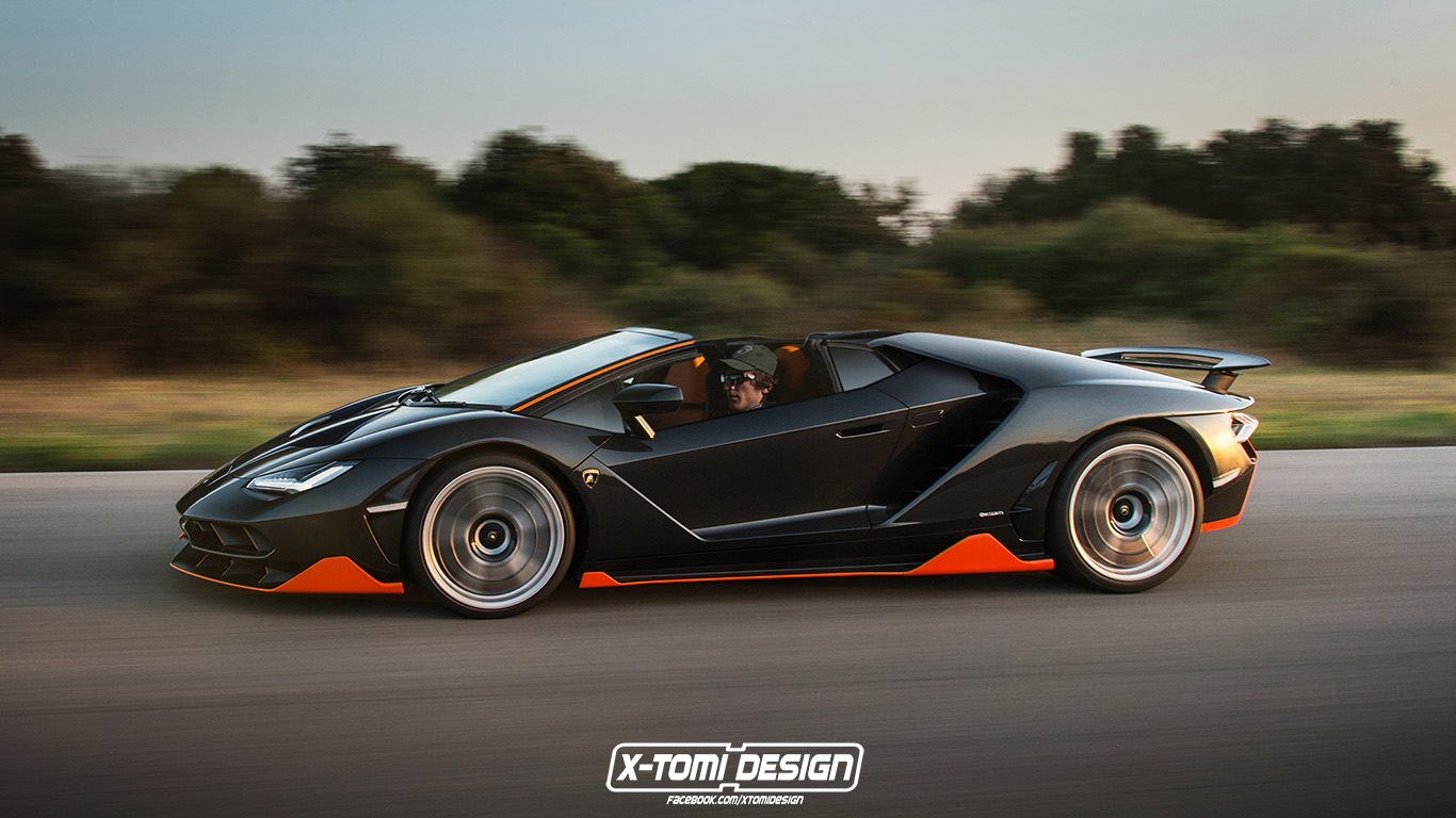 X-Tomi Design: Lamborghini Centenario Roadster