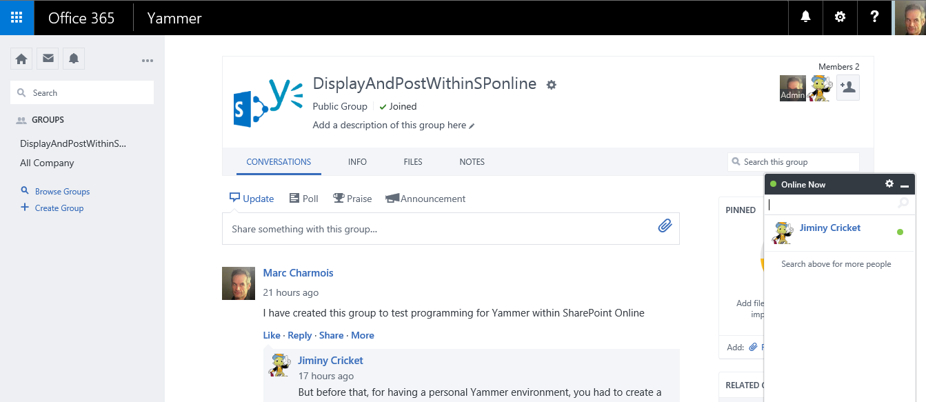 Azure & Co: Programmatically embed a Yammer feed into a SharePoint ... Azure & Co: Programmatically embed a Yammer feed into a SharePoint ...