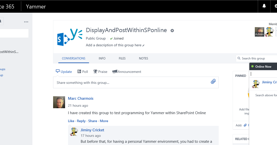 Azure & Co: Programmatically embed a Yammer feed into a SharePoint ... Azure & Co: Programmatically embed a Yammer feed into a SharePoint ...