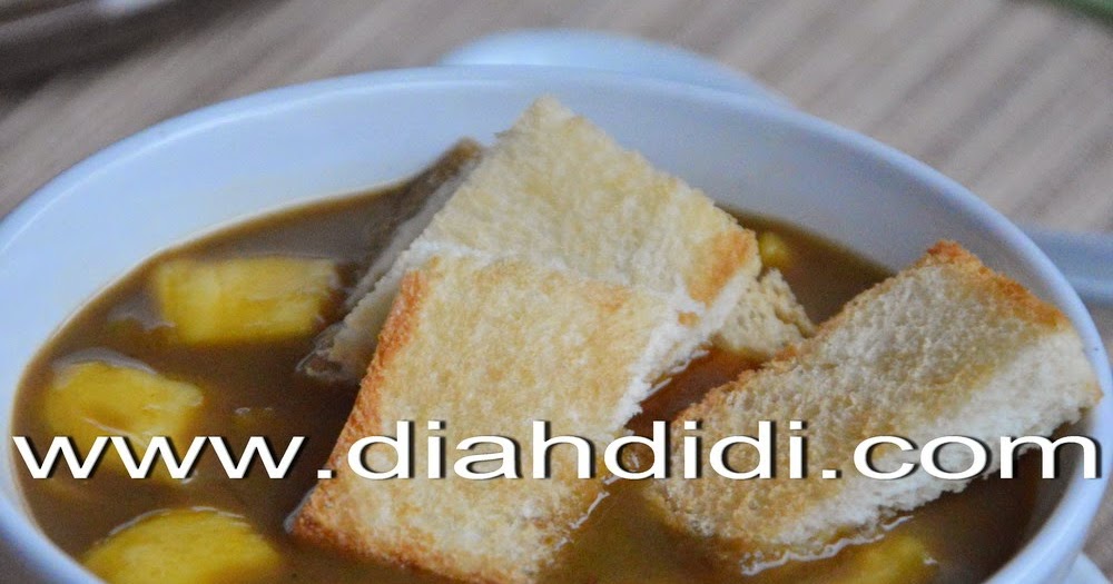 Diah Didi's Kitchen: Wedang Roti Tawar & Nangka
