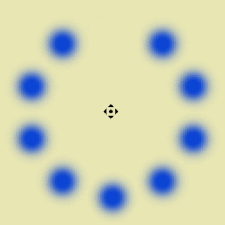 Optic Events: Lilac chase or Phi phenomenon