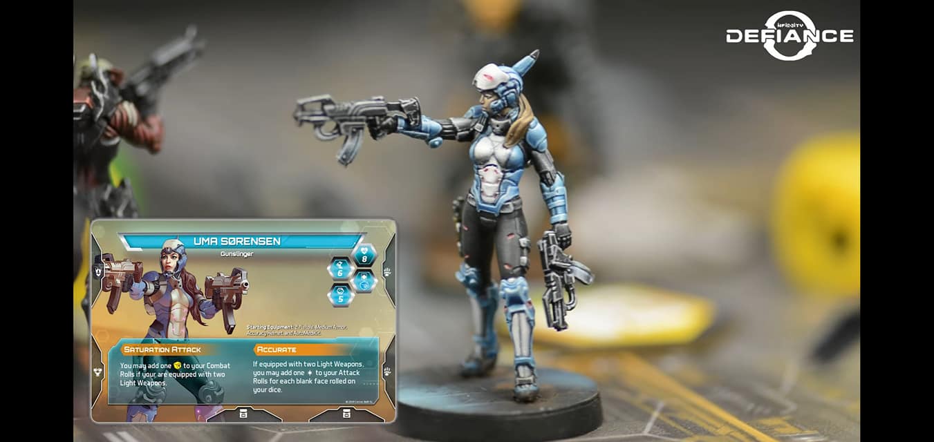 El Descanso del Escriba: Héroes y sus cartas en Infinity Defiance