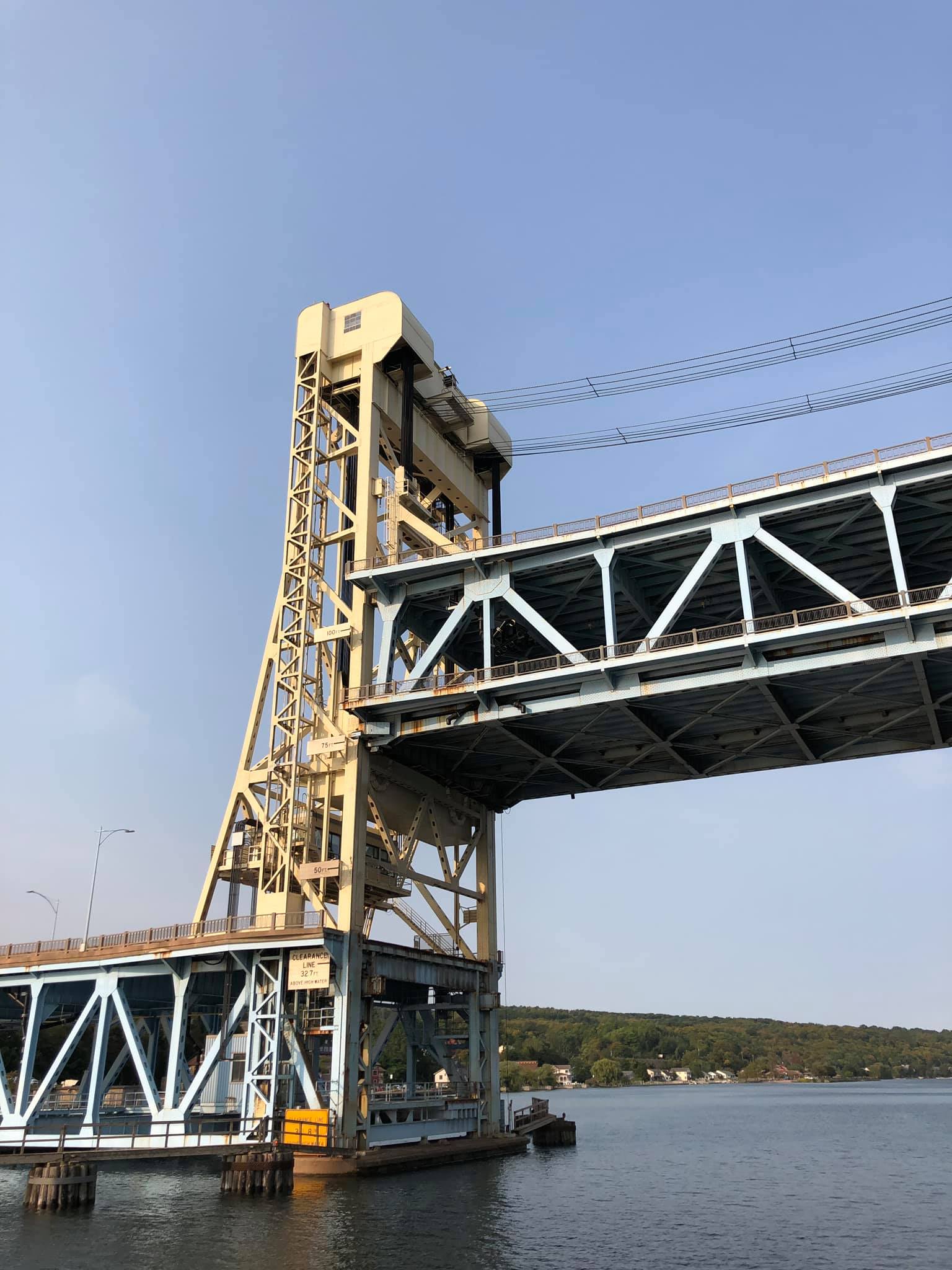 Industrial History: Portage Lake Lift Bridge between Houghton and ...