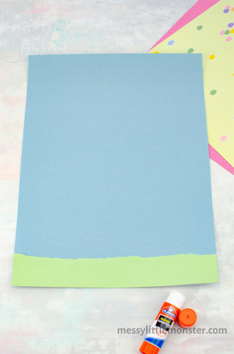 Cupcake liner Easter craft for kids (with template) - Messy Little Monster