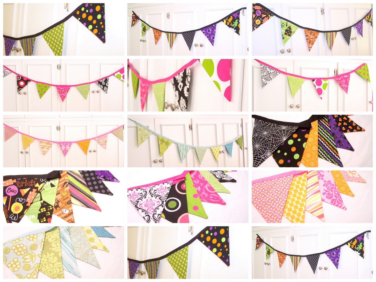 Shop Sew Gracious on Etsy: Bunting & Garland & Banners ... oh my!