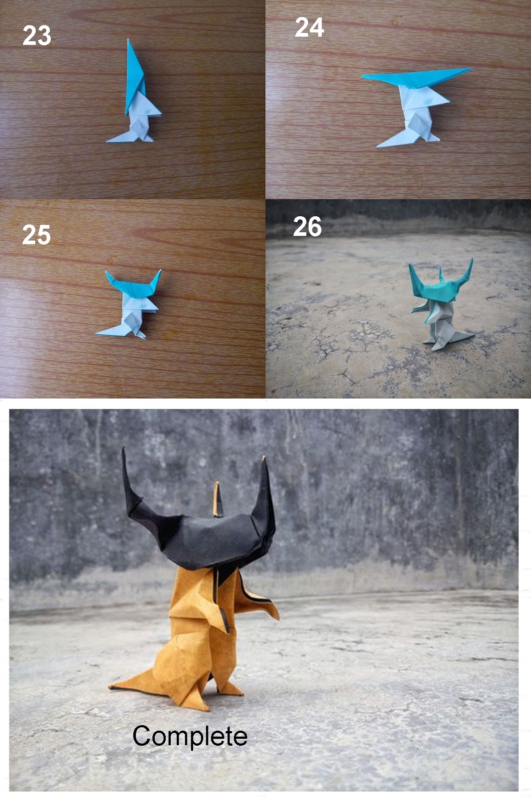 Moe Tyrannosaurus-Lost - Ruby Book Origami