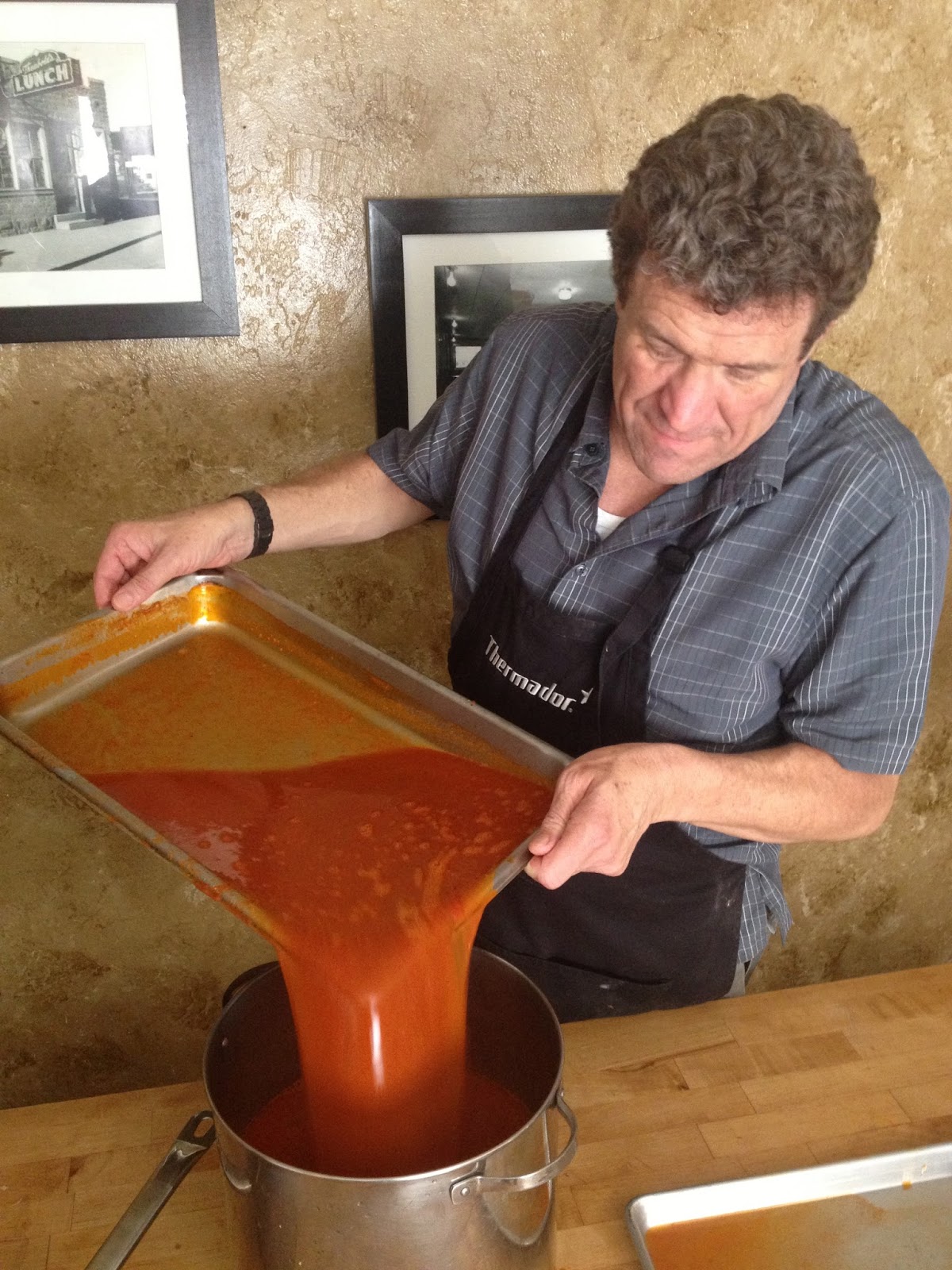 Third Sunday Dinner Blog: The Wonderful Experience, Making Ketchup