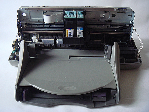 BugWorkShop - 甲蟲工作室: HP DeskJet 970cxi 噴墨打印機（InkJet Printer）- 拆解（二）