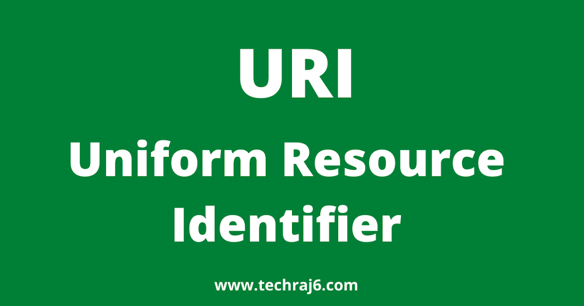 URI full form, What is the full form of URI